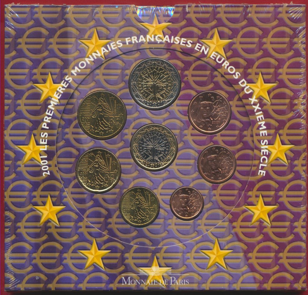 Série Officielle Monnaie de Paris – EURO 2001 - FDCollector