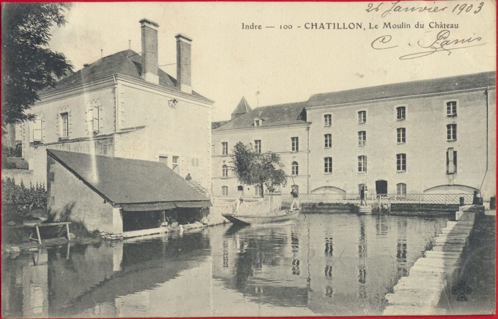 CPA Chatillon , le Moulin du Château - FDCollector