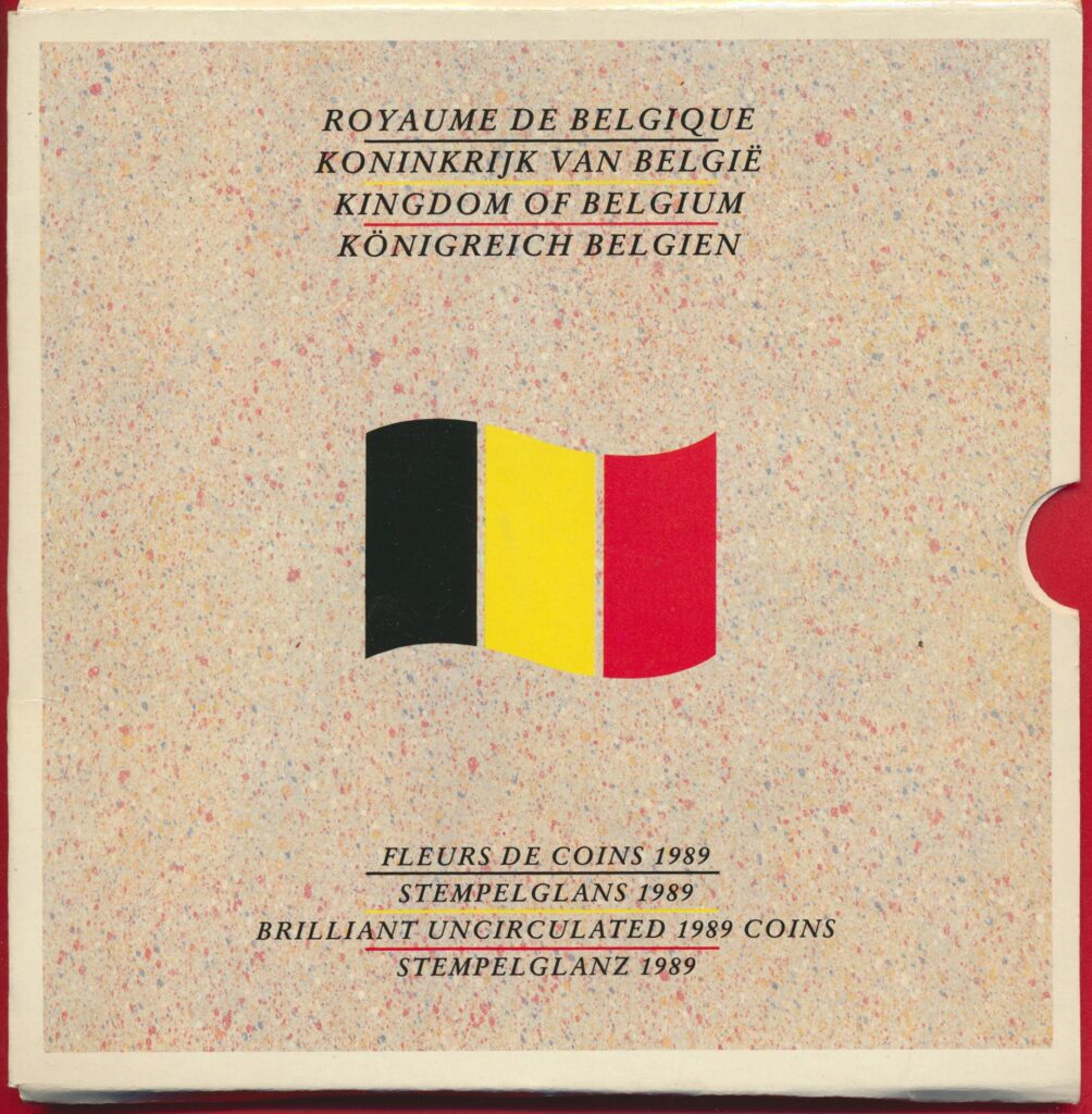 BELGIQUE - Coffret Fleurs de Coins - 1989 - FDCollector