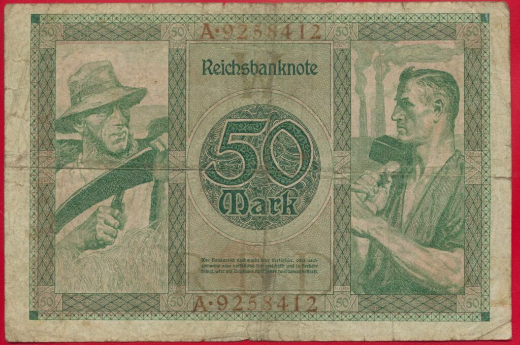 ALLEMAGNE - 50 Mark 1920 - FDCollector