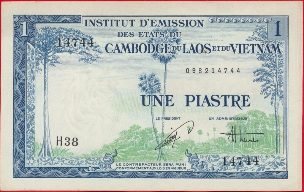 INDOCHINE - Vietnam - Piastre - FDCollector