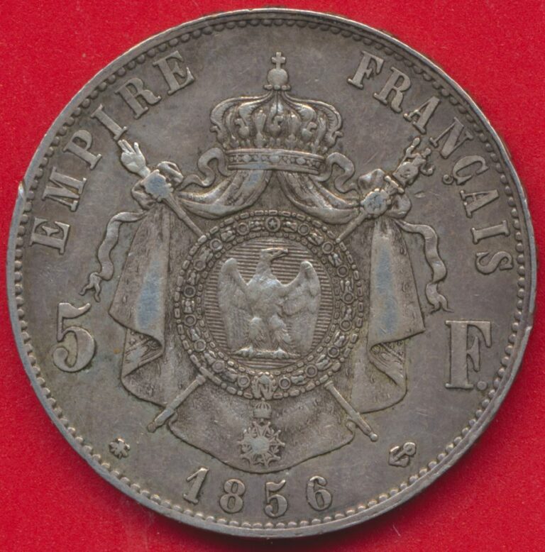 NAPOLÉON III - 5 Francs Hercule 1856 BB - FDCollector